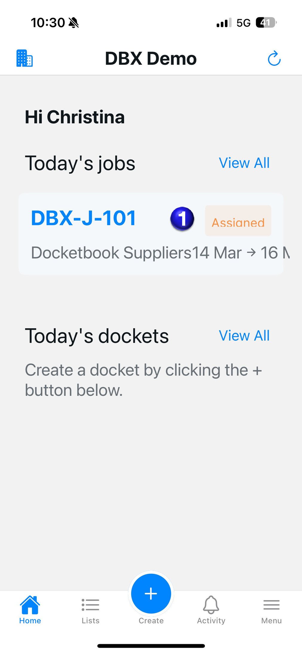 Receiving, Accepting & Creating a Docket from a Job- Docketbook -Site ...