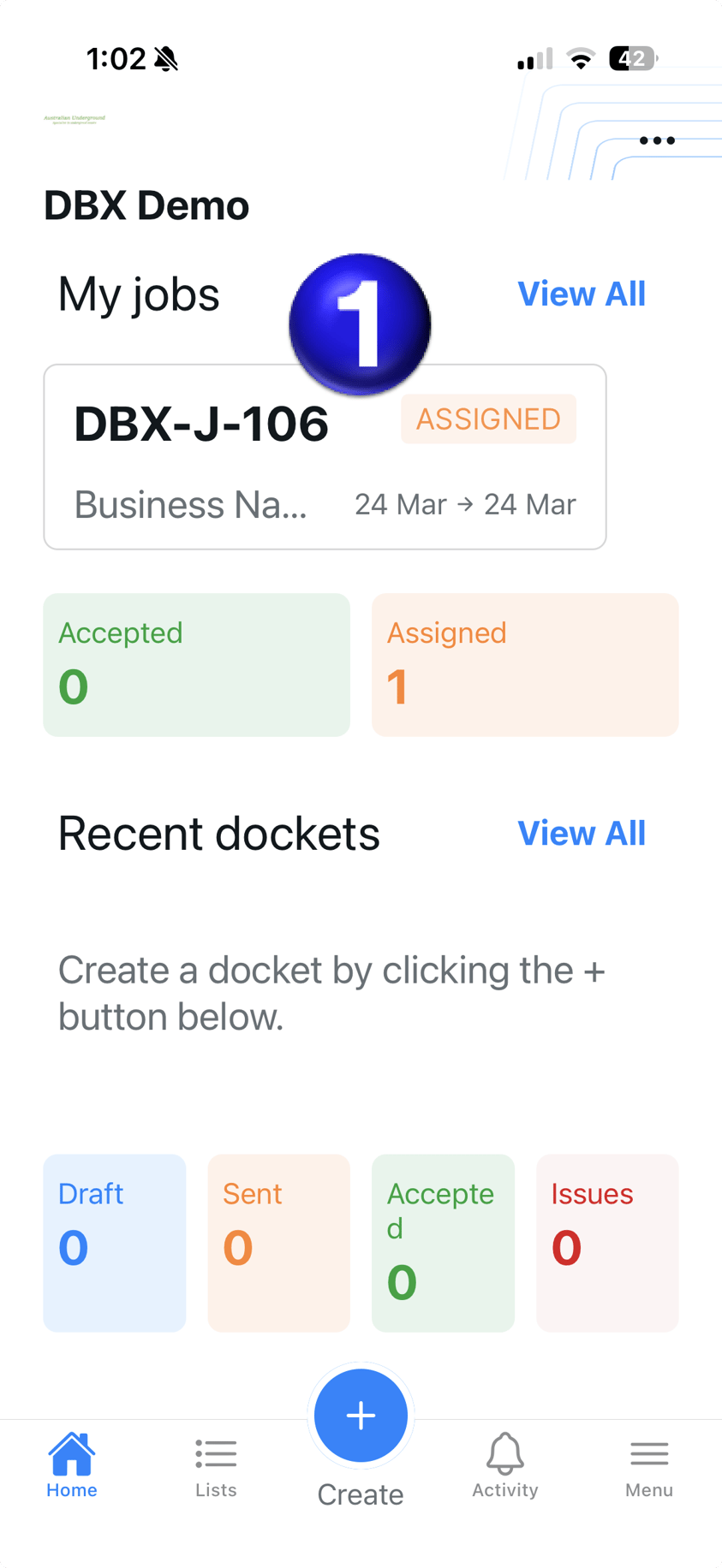 Receiving, Accepting & Creating a Docket from a Job- Docketbook -Site ...